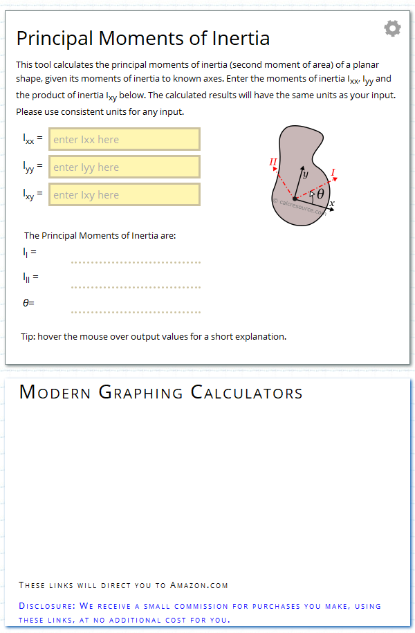 Moment Of Inertia Worksheet